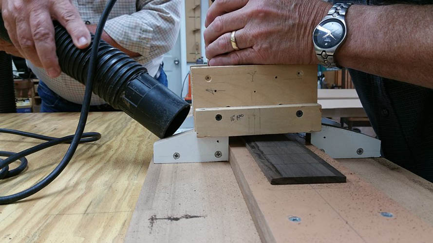 Blackwater River Guitars - Tools - Fretboard Radius Jig