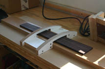 Blackwater River Guitars - Tools - Fretboard Radius Jig