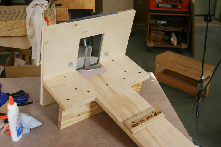 Blackwater River Guitars - Tools - Neck Tenon Jig